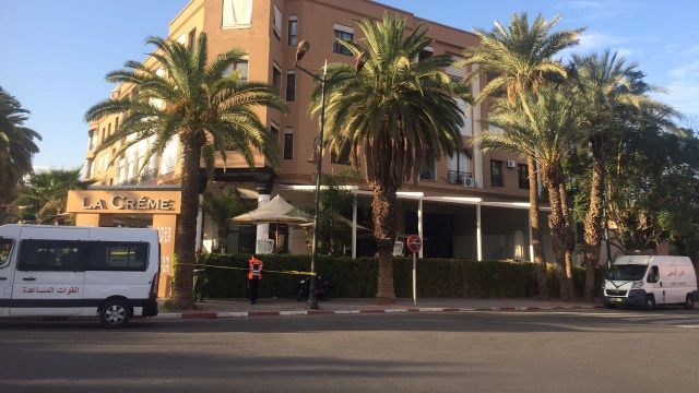 Diapo. Marrakech: réveil douloureux au café "La Crème" | le360.ma