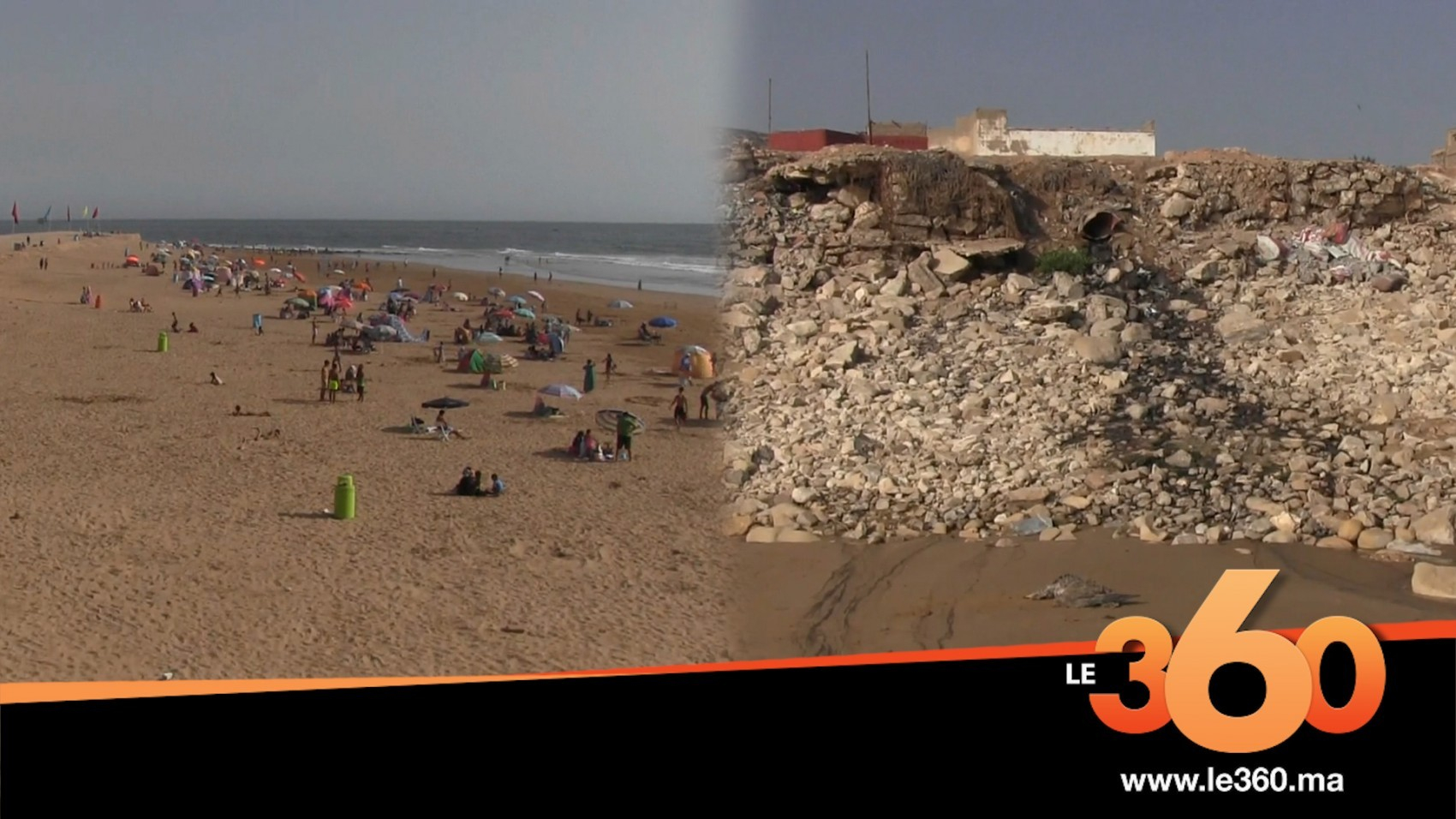 Vidéo. Agadir: destination privilégiée, la plage d’Anza totalement à l ...