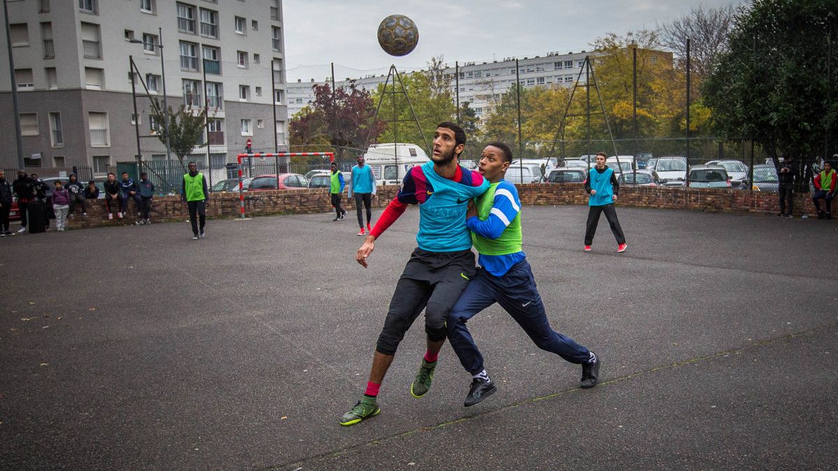 Image. France: Mehdi Benatia, Mahrez et Aurier dans un film français ...