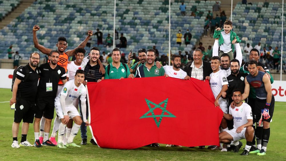 Vidéo. Le Raja affiche son soutien aux Lions de l’Atlas avant Maroc-RDC