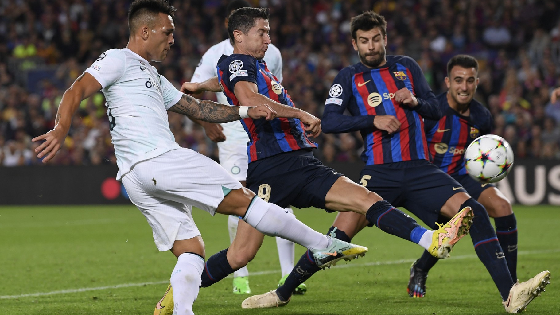 C1: neutralisé par l'Inter, le Barça aux portes de la C3