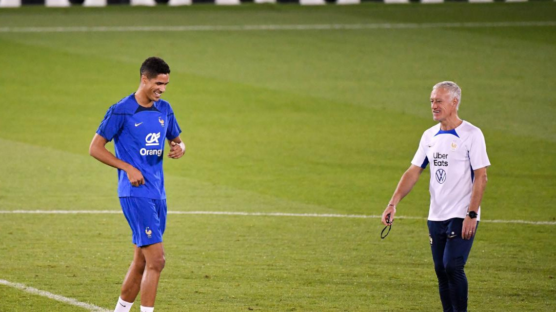 Bleus: retraite internationale de Varane, la réaction de Deschamps