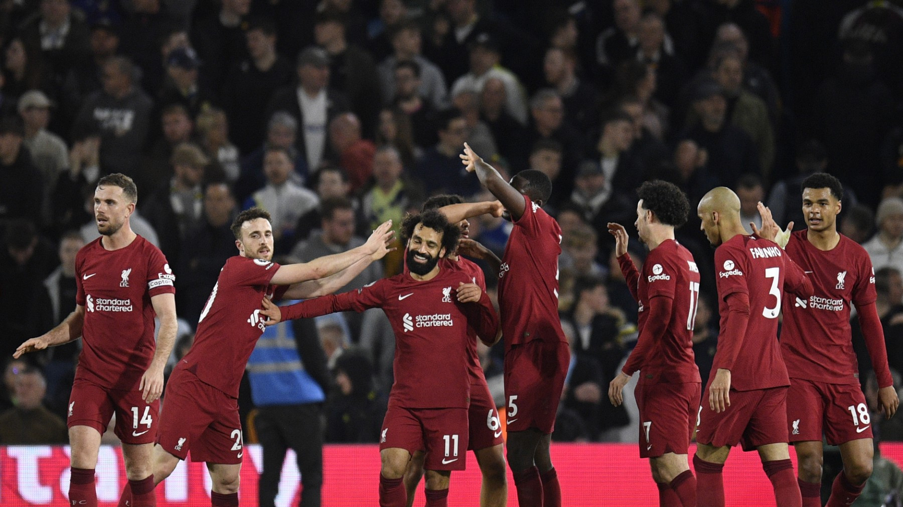 Angleterre: Liverpool écrase Leeds et continue de rêver à l'Europe