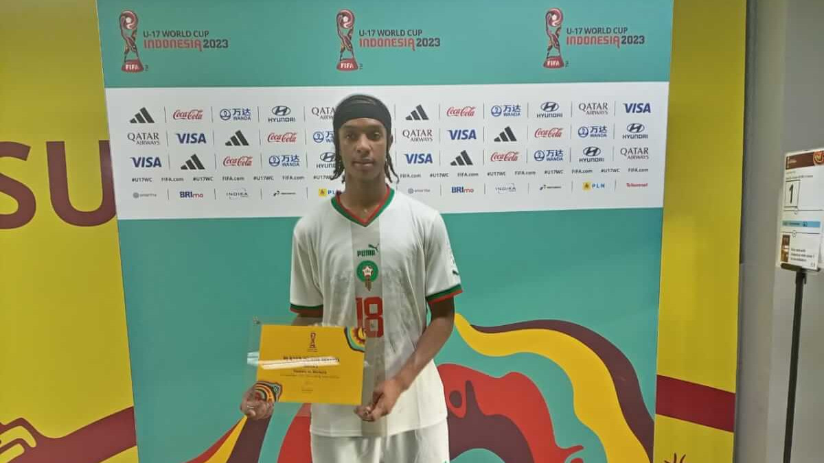 Mondial U17: Mohamed Hamony, l’Homme du match Maroc-Panama