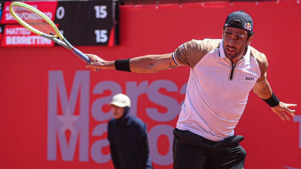 Grand Prix Hassan II de tennis: l'Italien Berrettini rejoint l'Espagnol ...