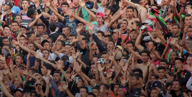 Image du jour : sit-in des ultras de l’AS FAR