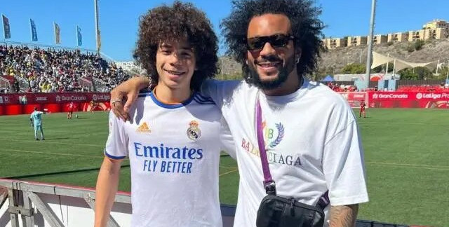 Vidéo. Real: une vidéo de la célébration du fils de Marcelo devient virale